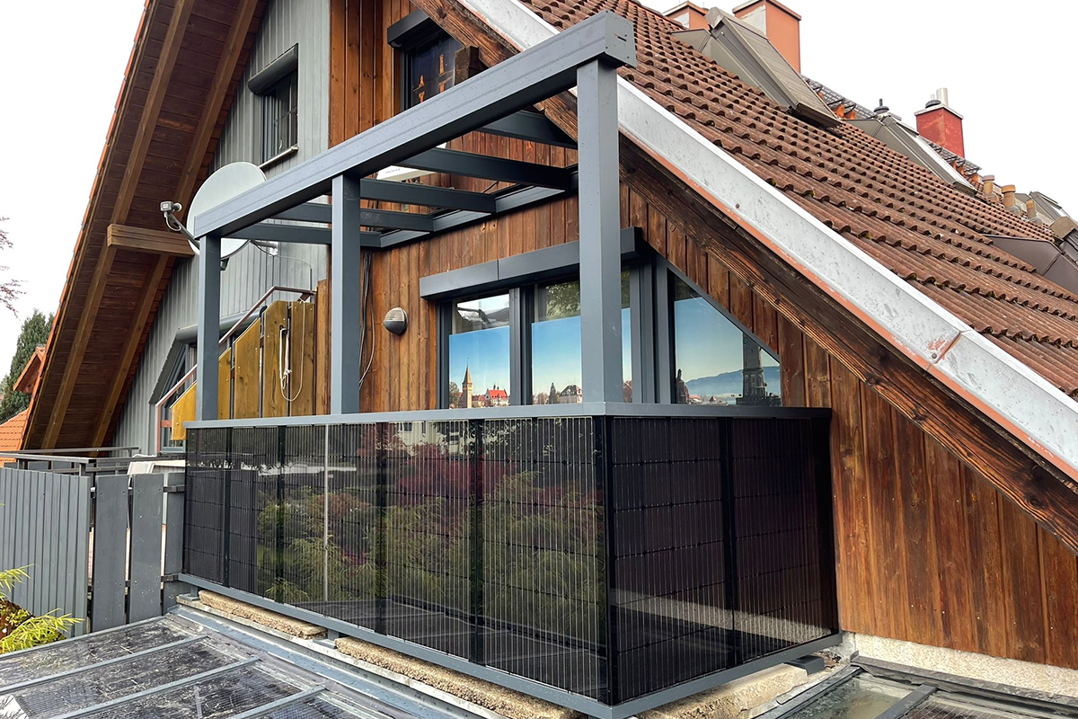 Solar Balkon kaufen ☀️ Balkon mit Solar bauen